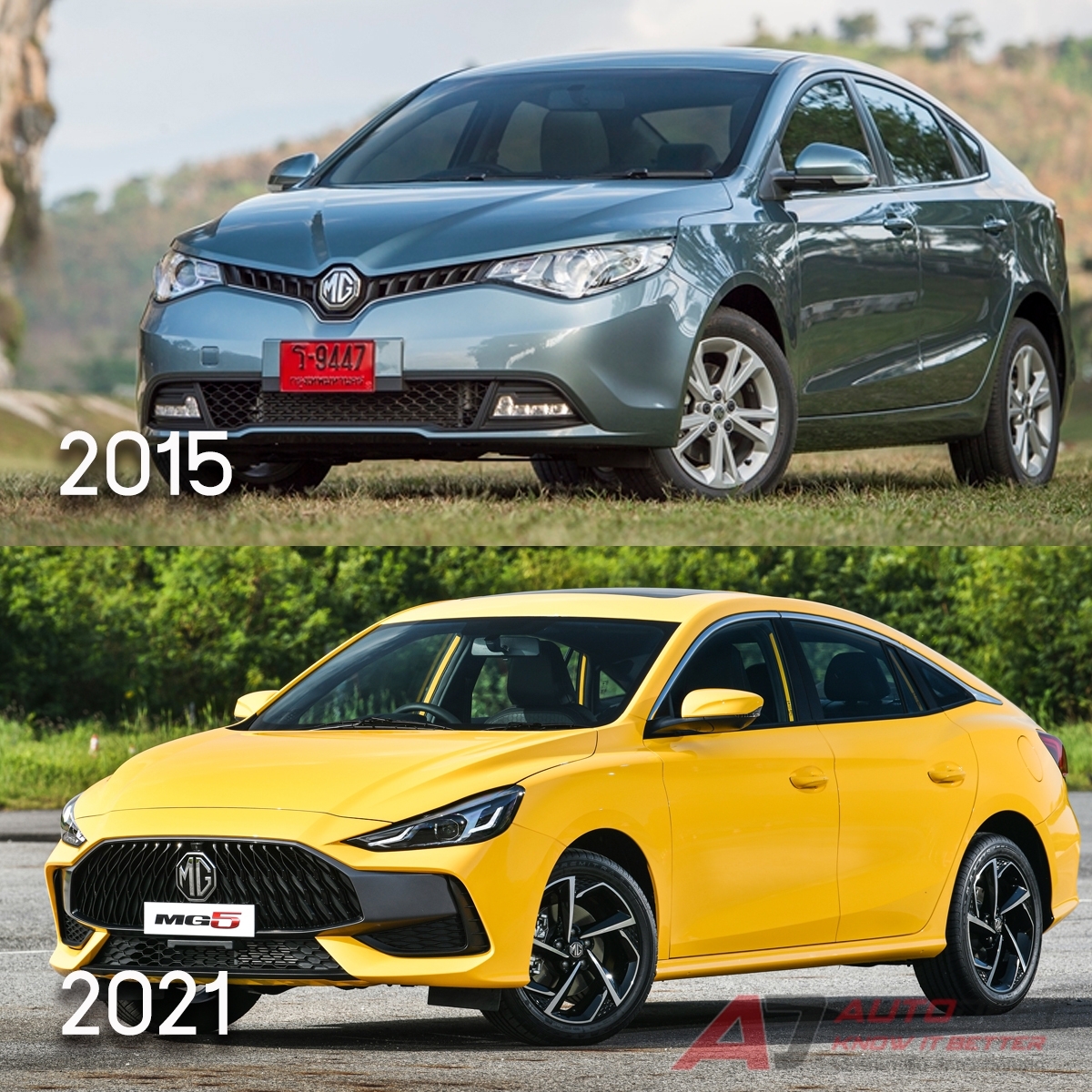 ประชันเก๋งแดนมังกรร่วมสายเลือด MG5 Gen 1 VS Gen 2 6 ปีผ่านไป มีอะไรเปลี่ยนแปลงไปบ้าง? | AUTODEFT ...